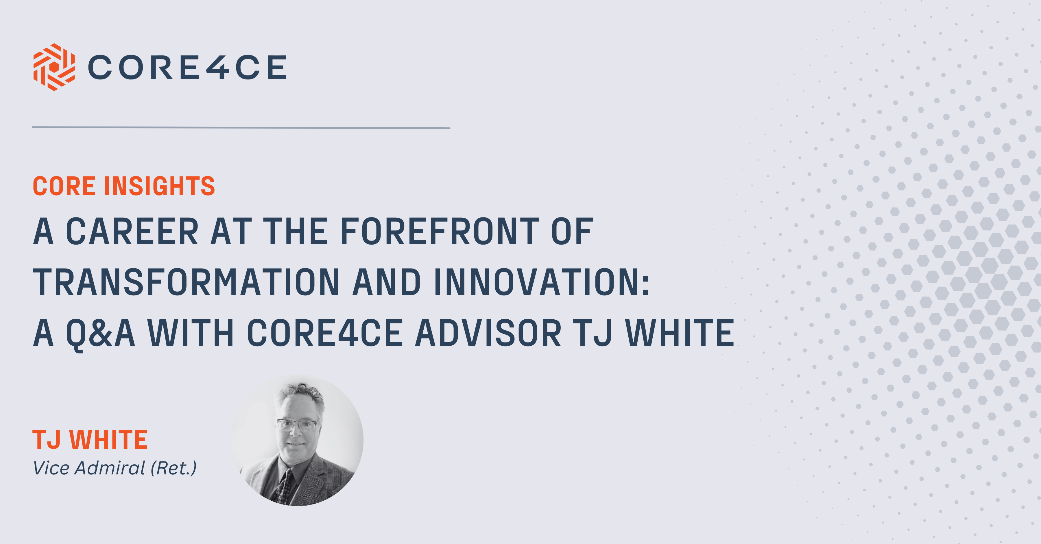 A Career at the Forefront of Transformation and Innovation: A Q&A with ...